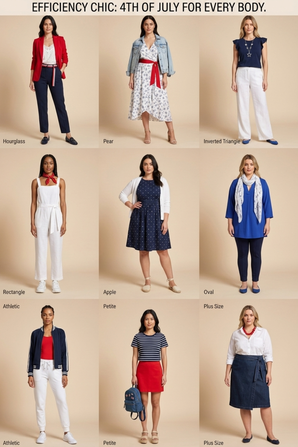 4th of July Outfits for Every Body Shape: Red, White and Actually ...